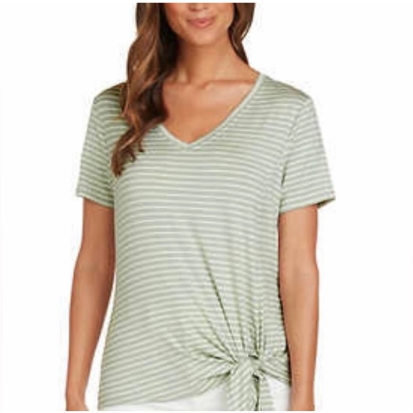 Matty M | Tops | Matty M Nwt Womens Side Tie Tee | Poshmark